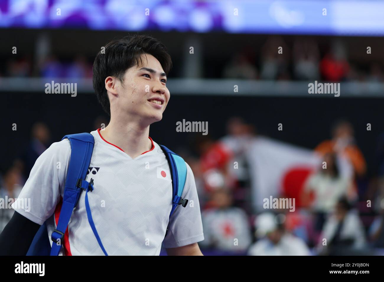 Paris, France. 2nd Sep, 2024. Daiki Kajiwara (JPN) Badminton : Men's Singles WH2 Final during ...