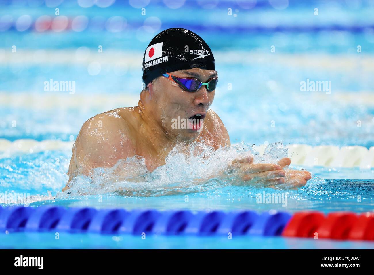 Nanterre, France. 2nd Sep, 2024. Naohide Yamaguchi (JPN) Swimming : Men ...