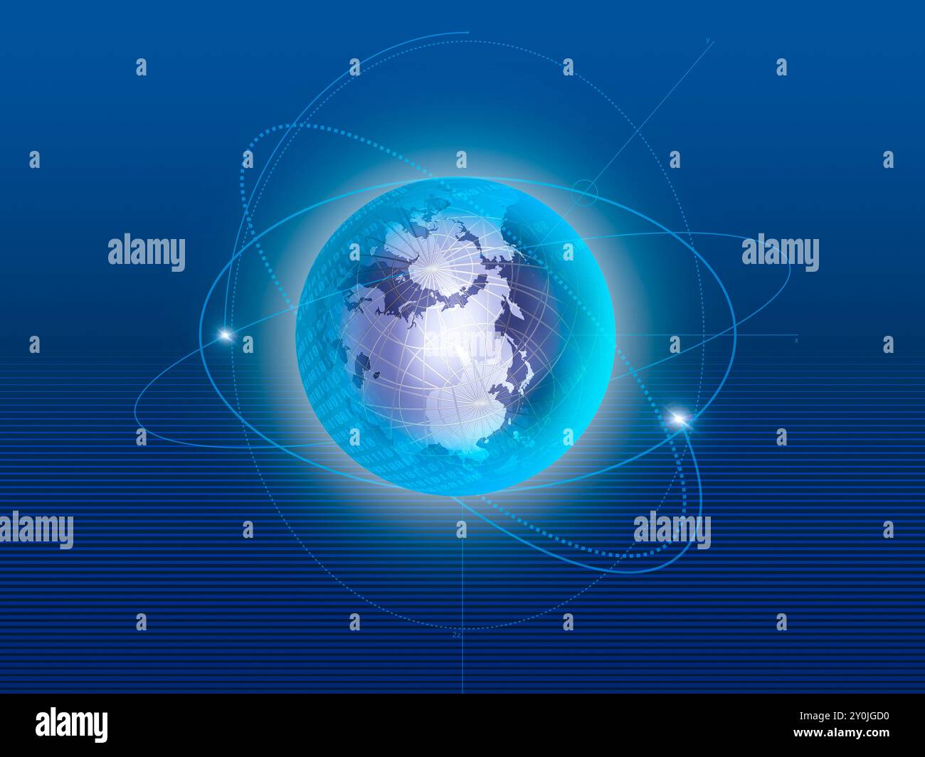 Orbital map hi-res stock photography and images - Alamy
