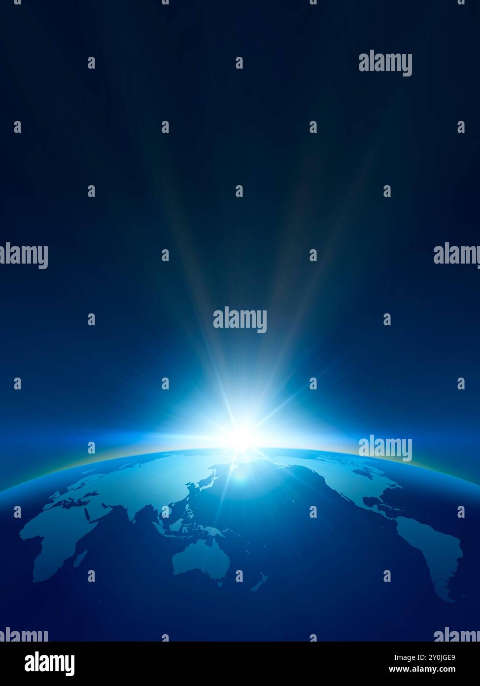 Map of sunrise hi-res stock photography and images - Alamy