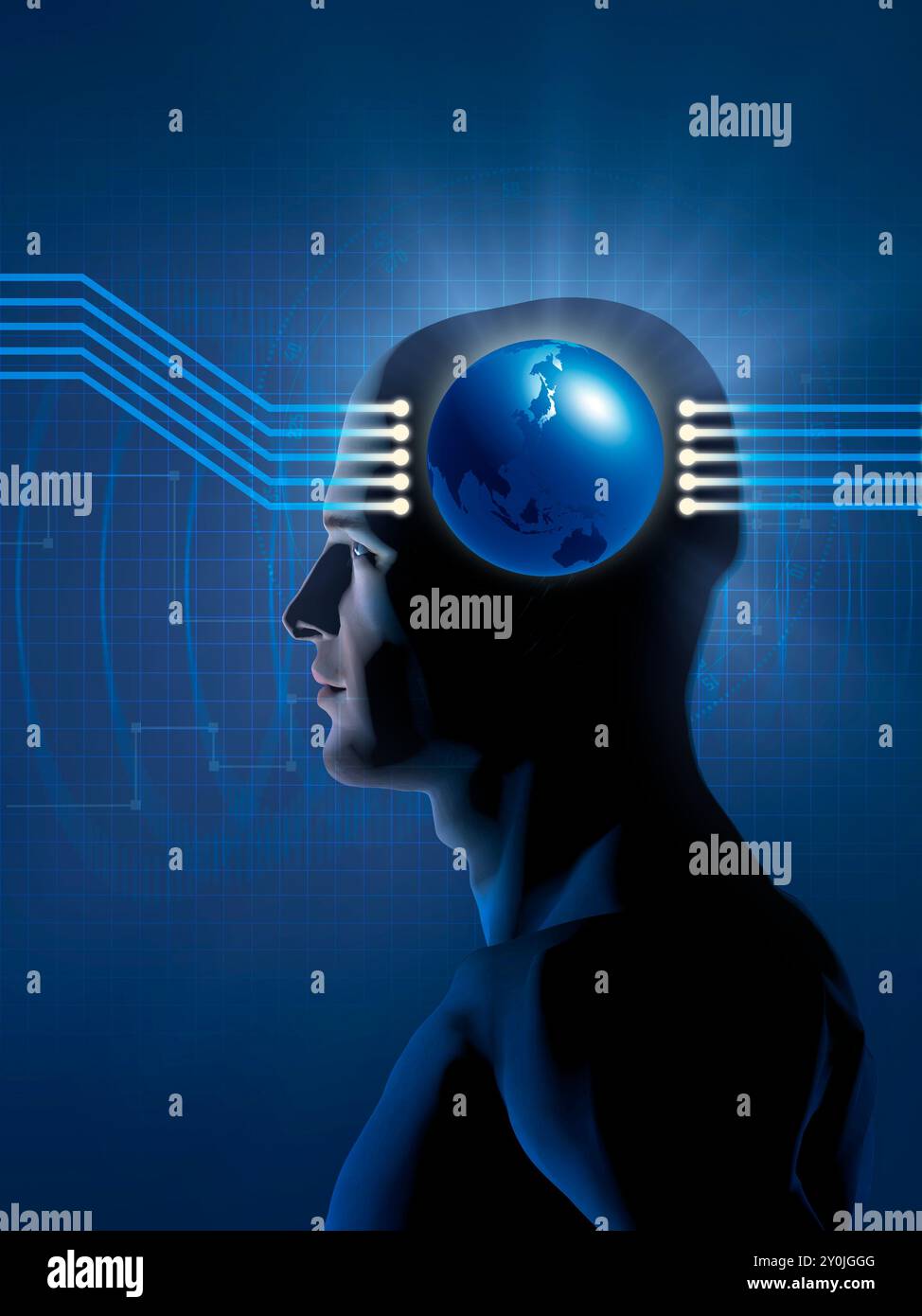 Train of thought Stock Photo - Alamy