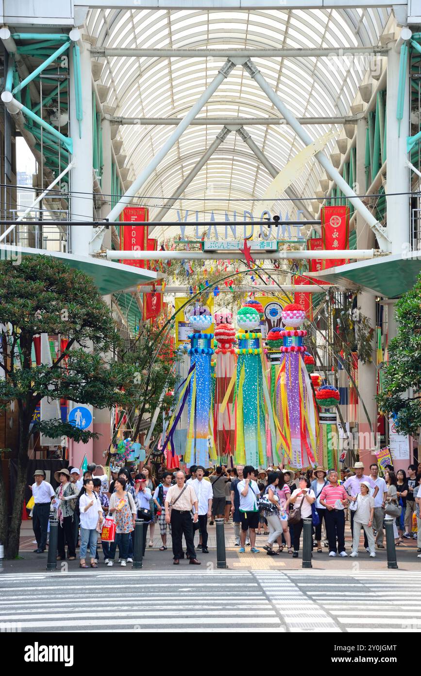 Sendai Tanabata festival, 2013 Stock Photo - Alamy