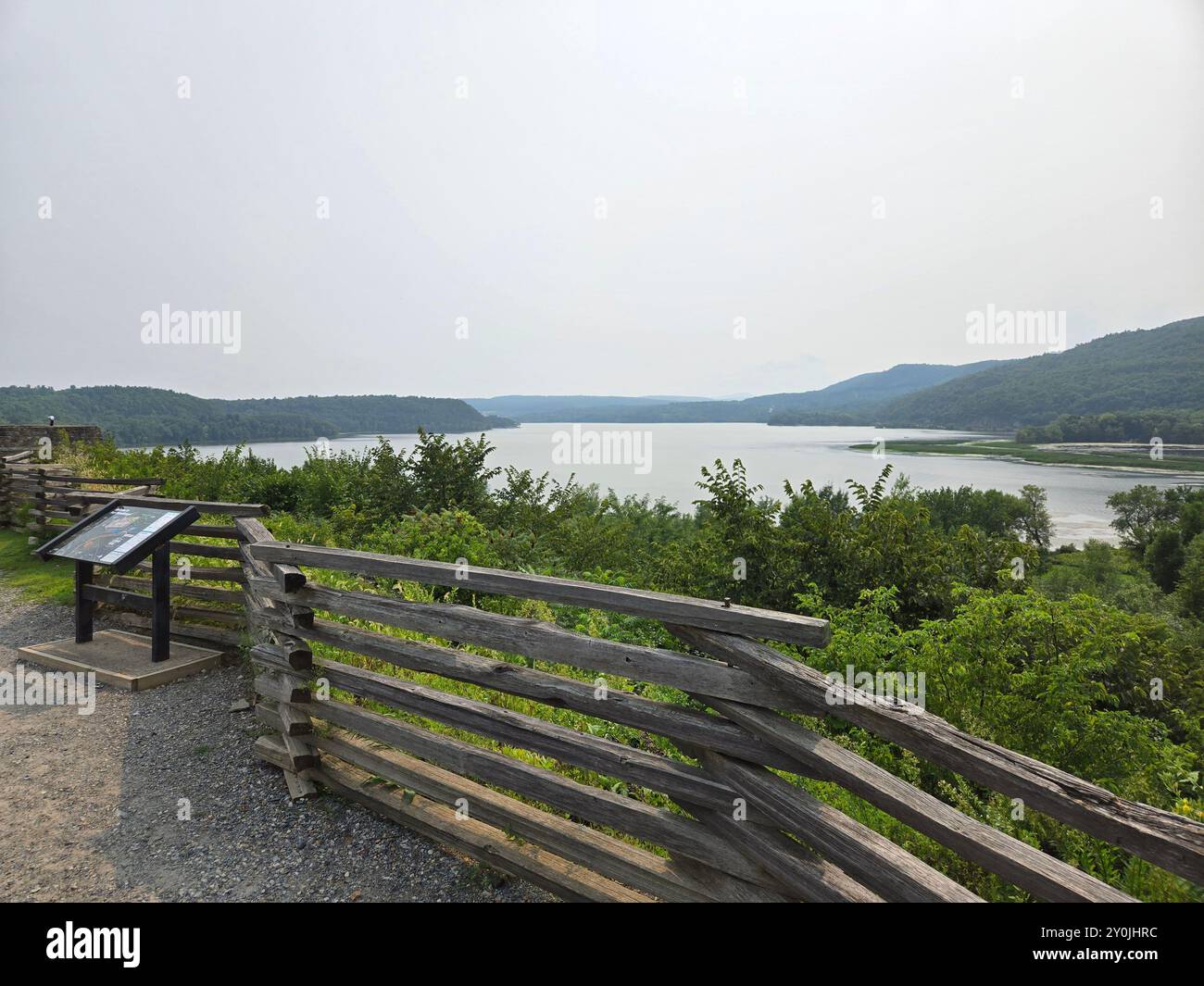 Lake Champlain from Fort Ticonderoga Stock Photo - Alamy