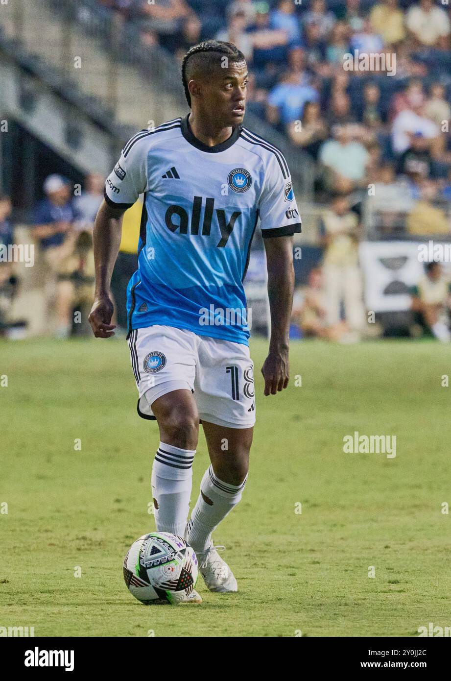 CHESTER, PA, USA - JULY 27, 2024: Leagues Cup Match between ...