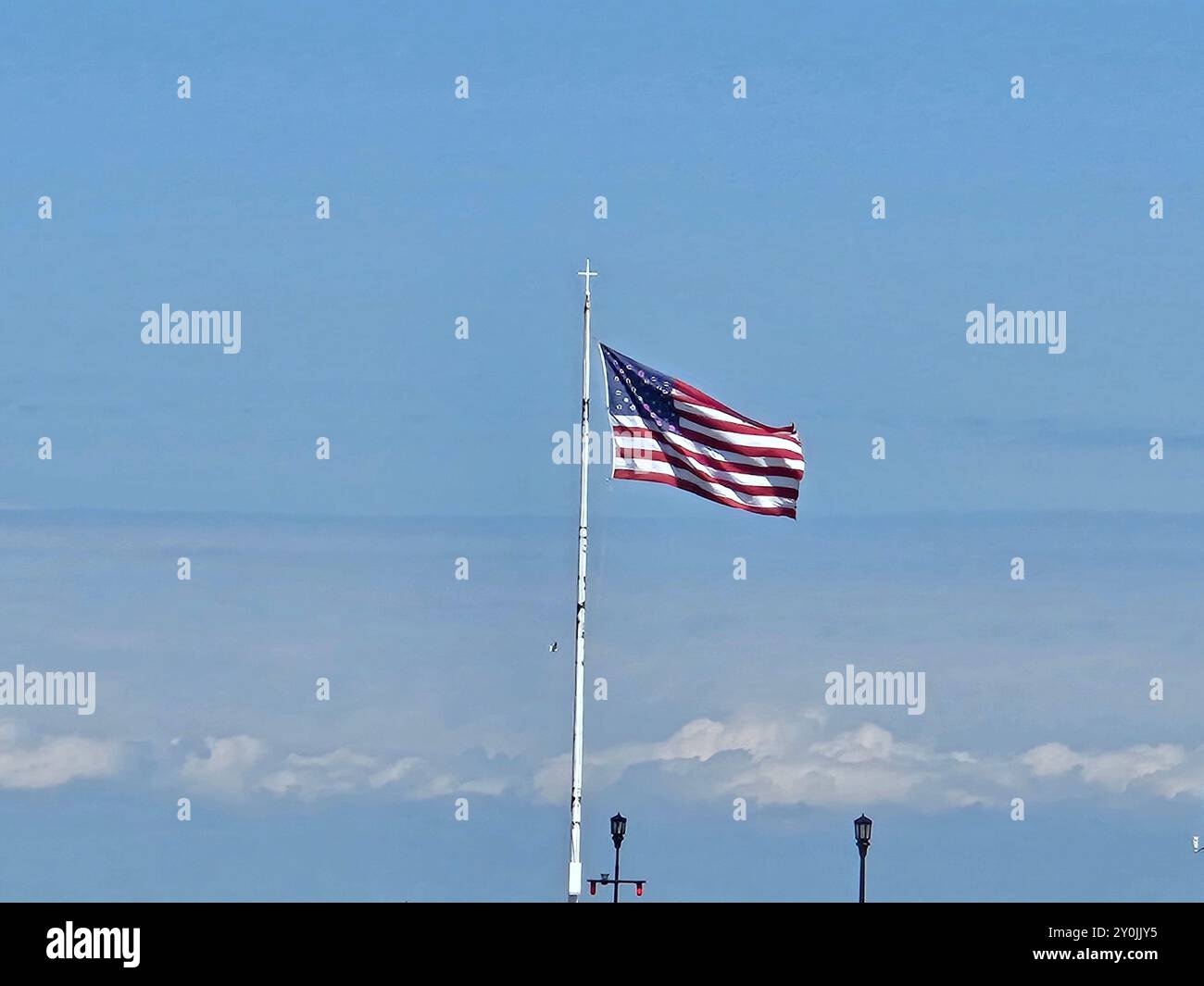 Old flag pole hi-res stock photography and images - Alamy