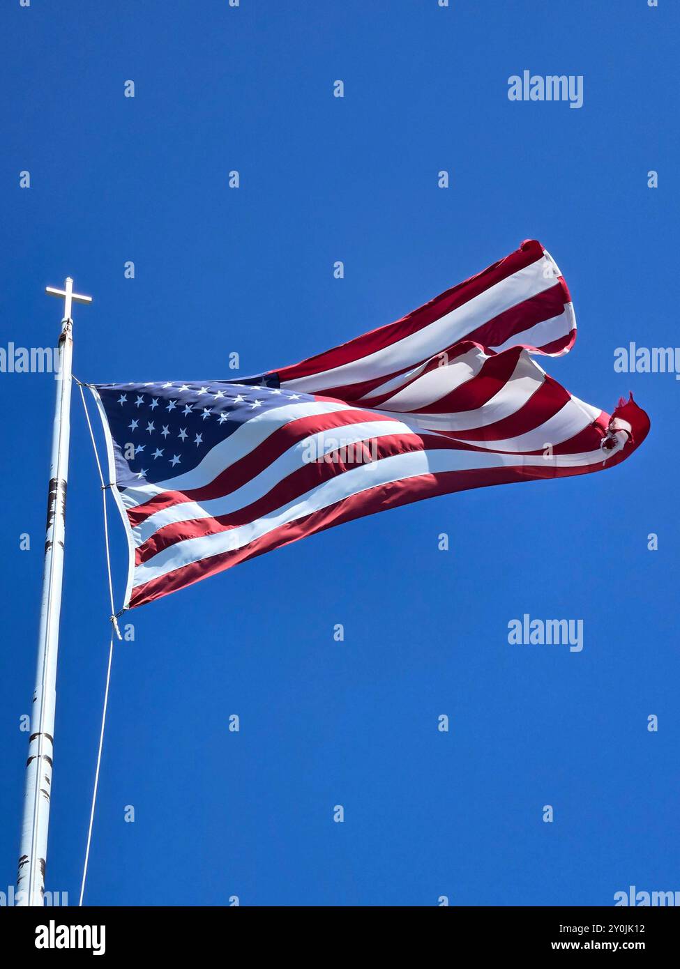 Old flag pole hi-res stock photography and images - Alamy