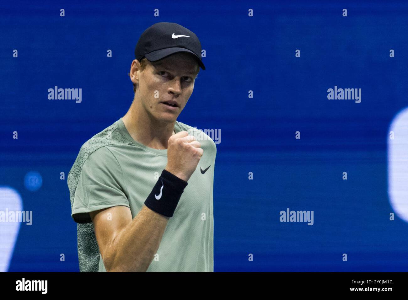Flushing Meadow, United Stated. 02nd Sep, 2024. Jannik Sinner of Italy ...