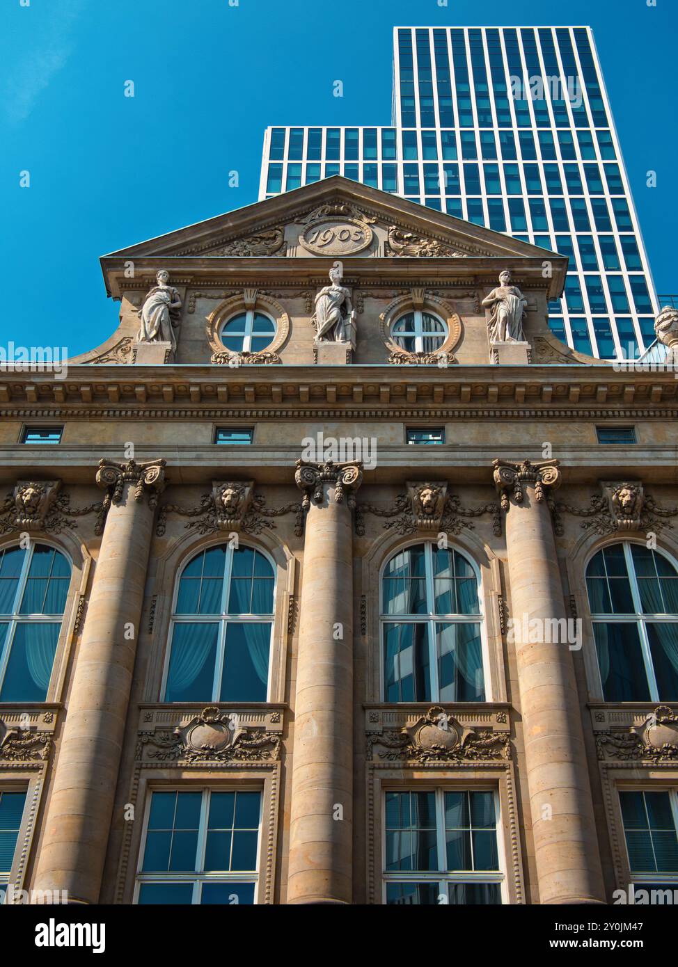 Historic building built in 1905 with a beautiful facade and three ...