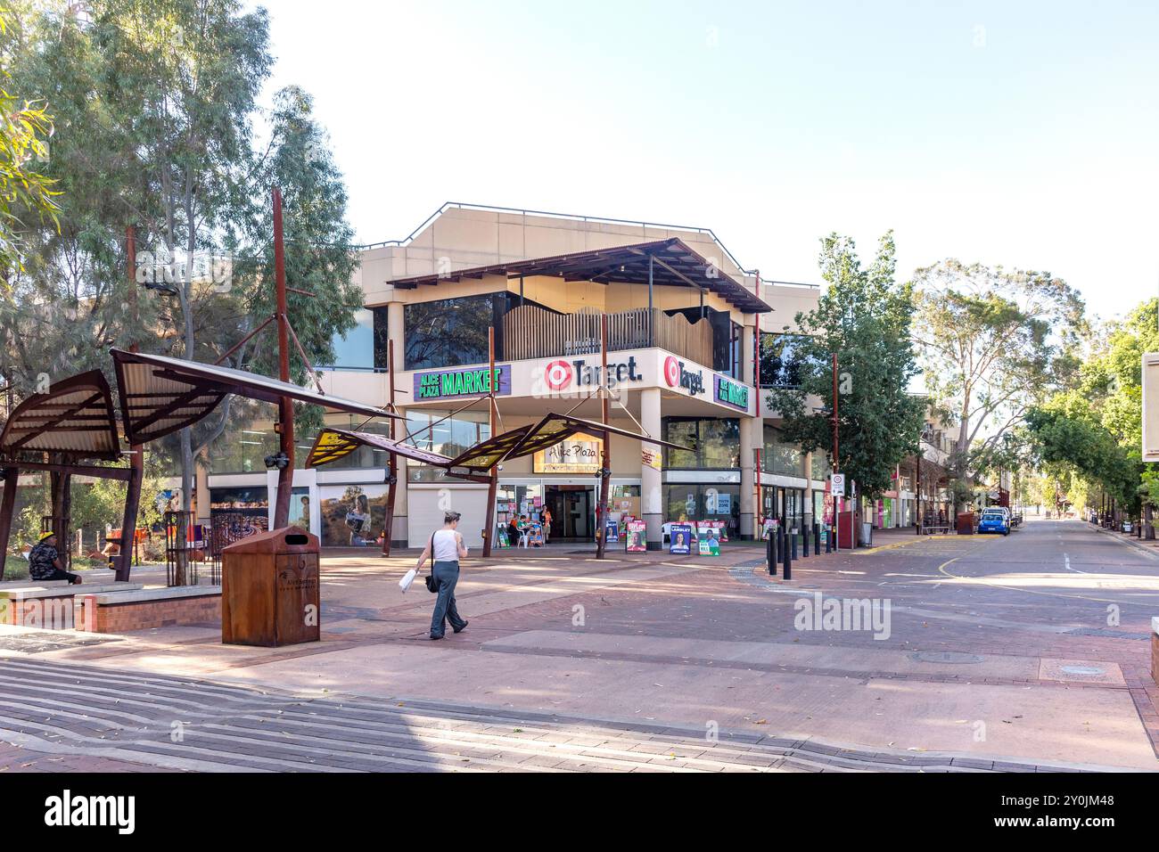 Alice Plaza Shopping Mall, Parsons Street, Alice Springs, Northern ...