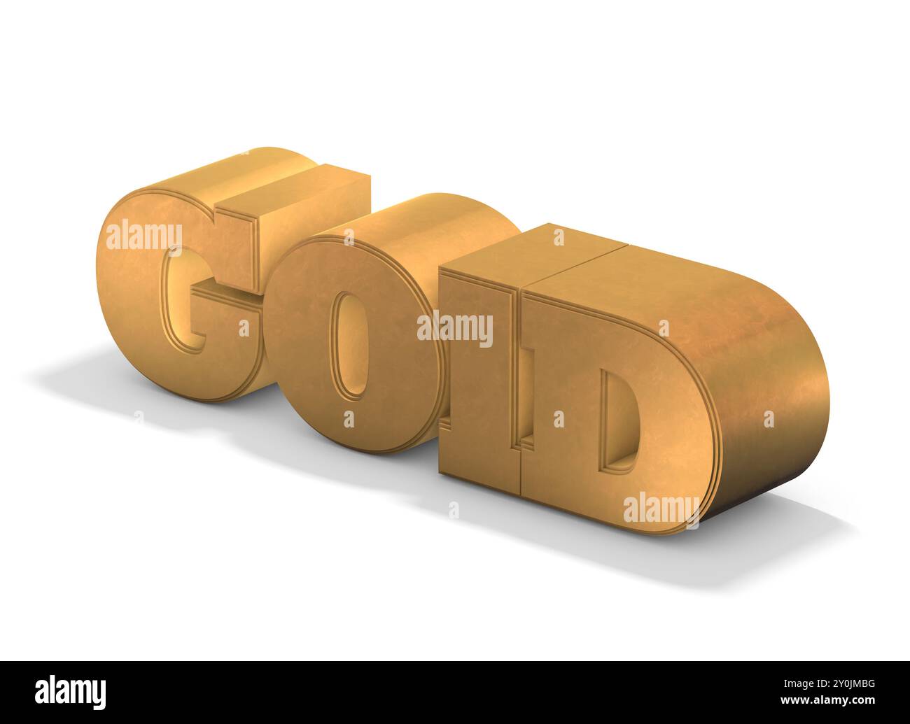 Gold see letters Cut Out Stock Images & Pictures - Alamy