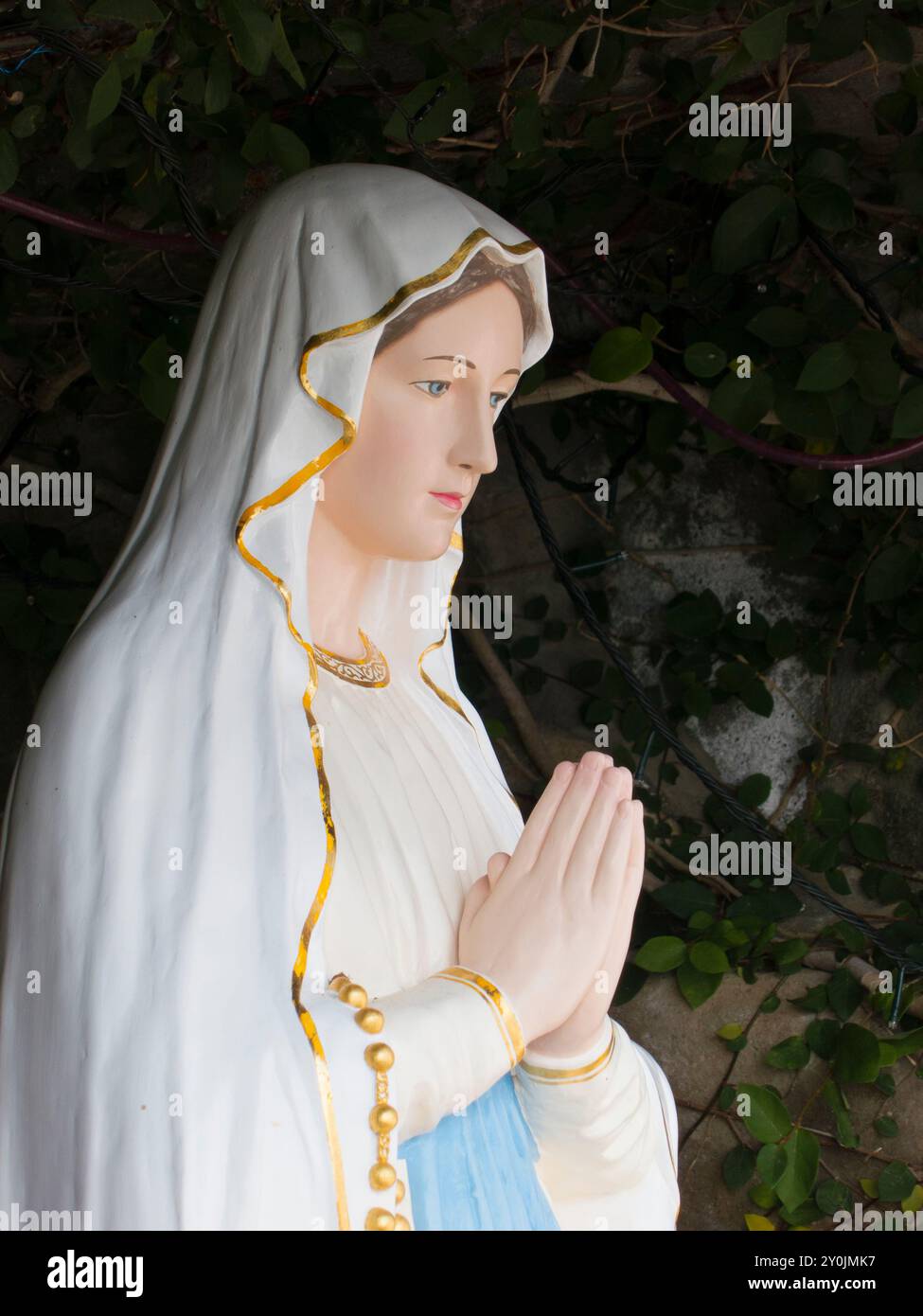 The statue of Maria of the Kaminoshimakyokai Church Stock Photo - Alamy