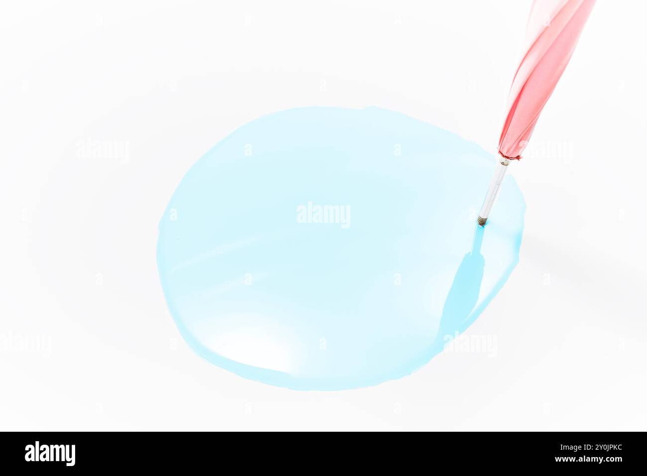 Blue pink background Cut Out Stock Images & Pictures - Alamy