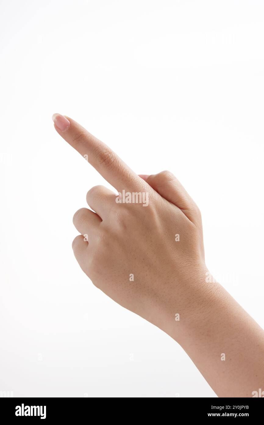 Mobile phone index finger hi-res stock photography and images - Alamy