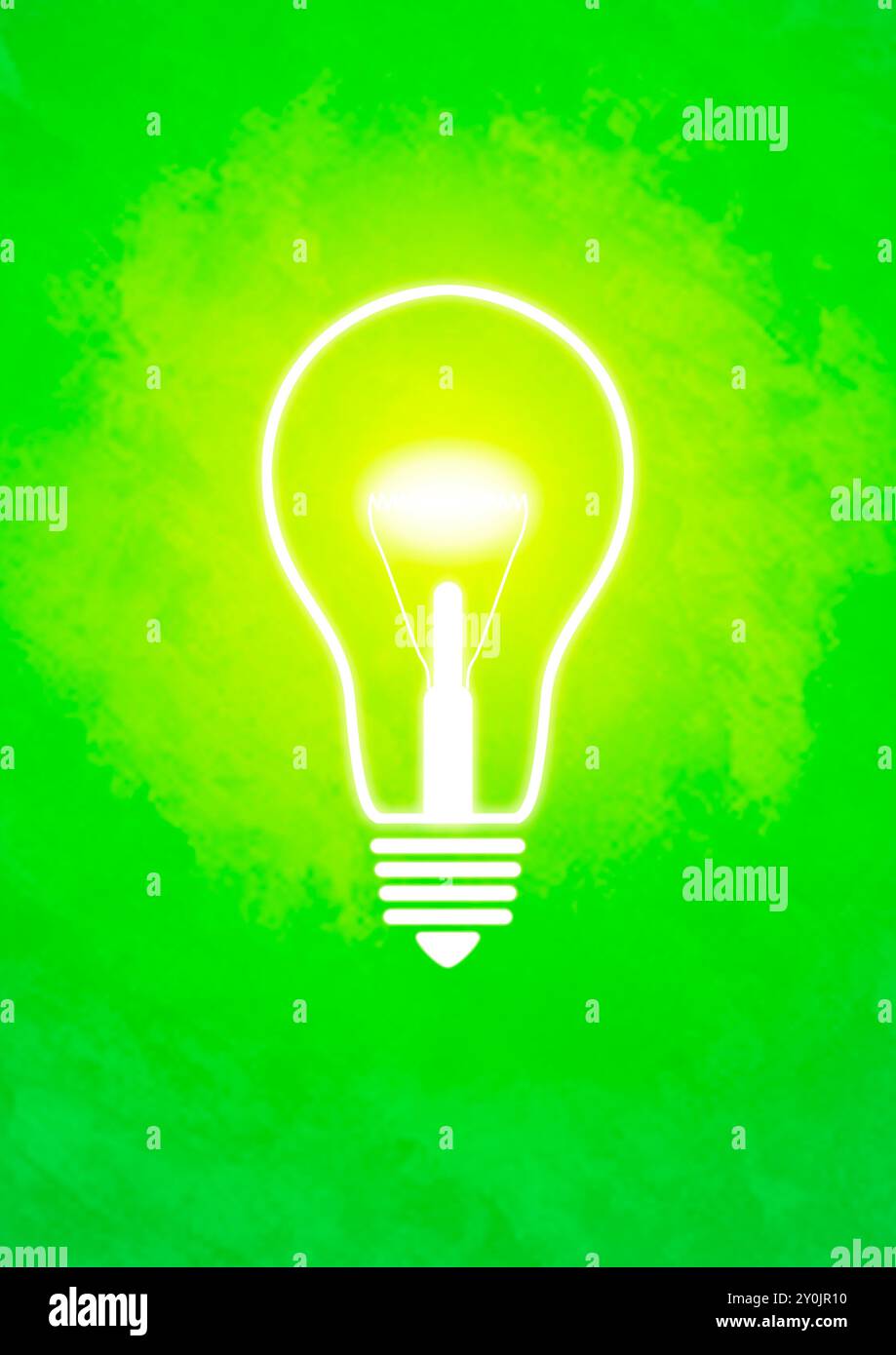 Ecology green bulb hi-res stock photography and images - Alamy