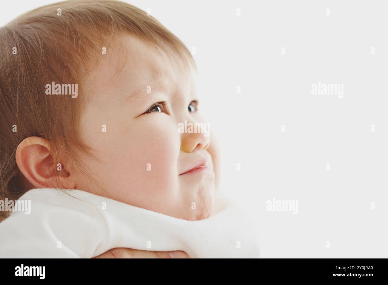 Toddler Girl's crying face Stock Photo - Alamy