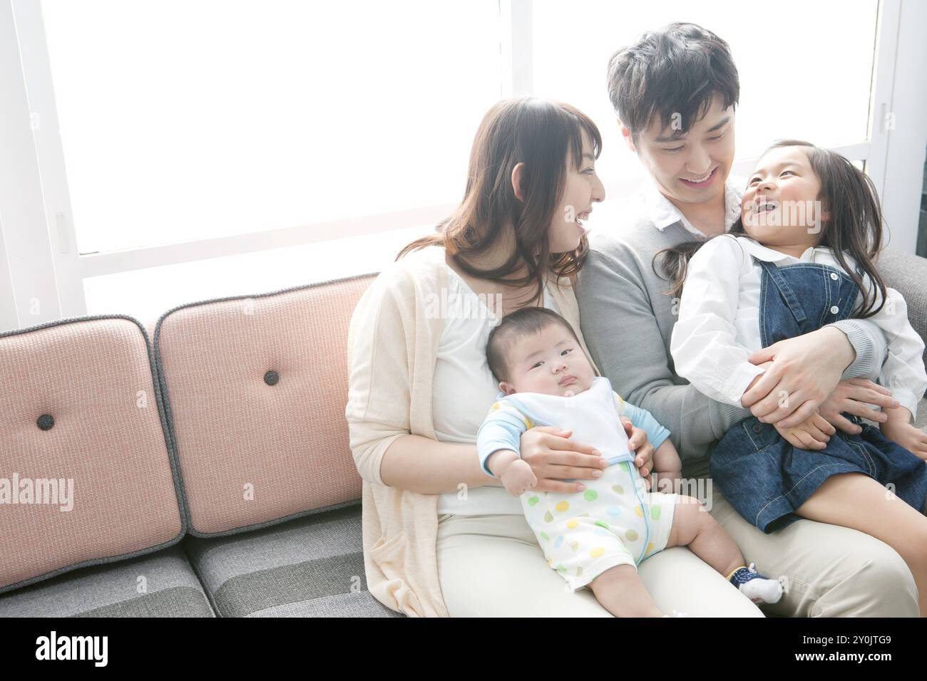 Reunion of family Stock Photo - Alamy