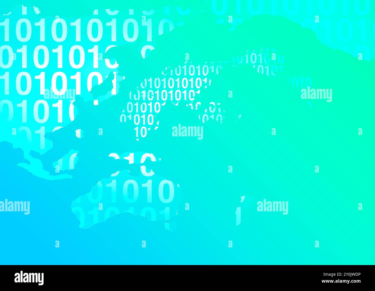 Numbers world map hi-res stock photography and images - Alamy