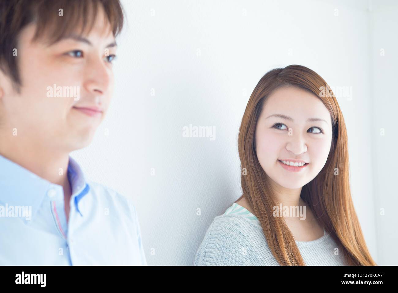 Top view couple people hi-res stock photography and images - Alamy