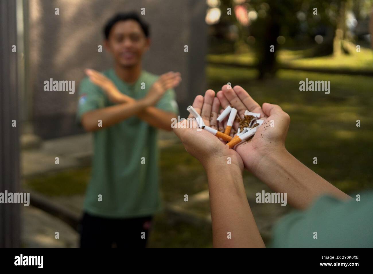 Say no tobacco hi-res stock photography and images - Alamy