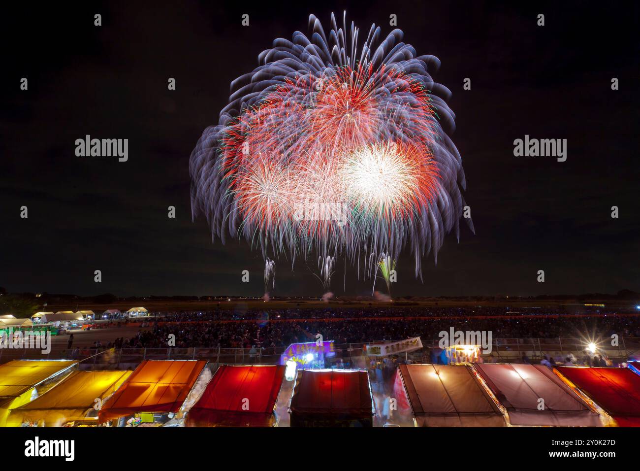Konosu Fireworks StarMine Stock Photo - Alamy