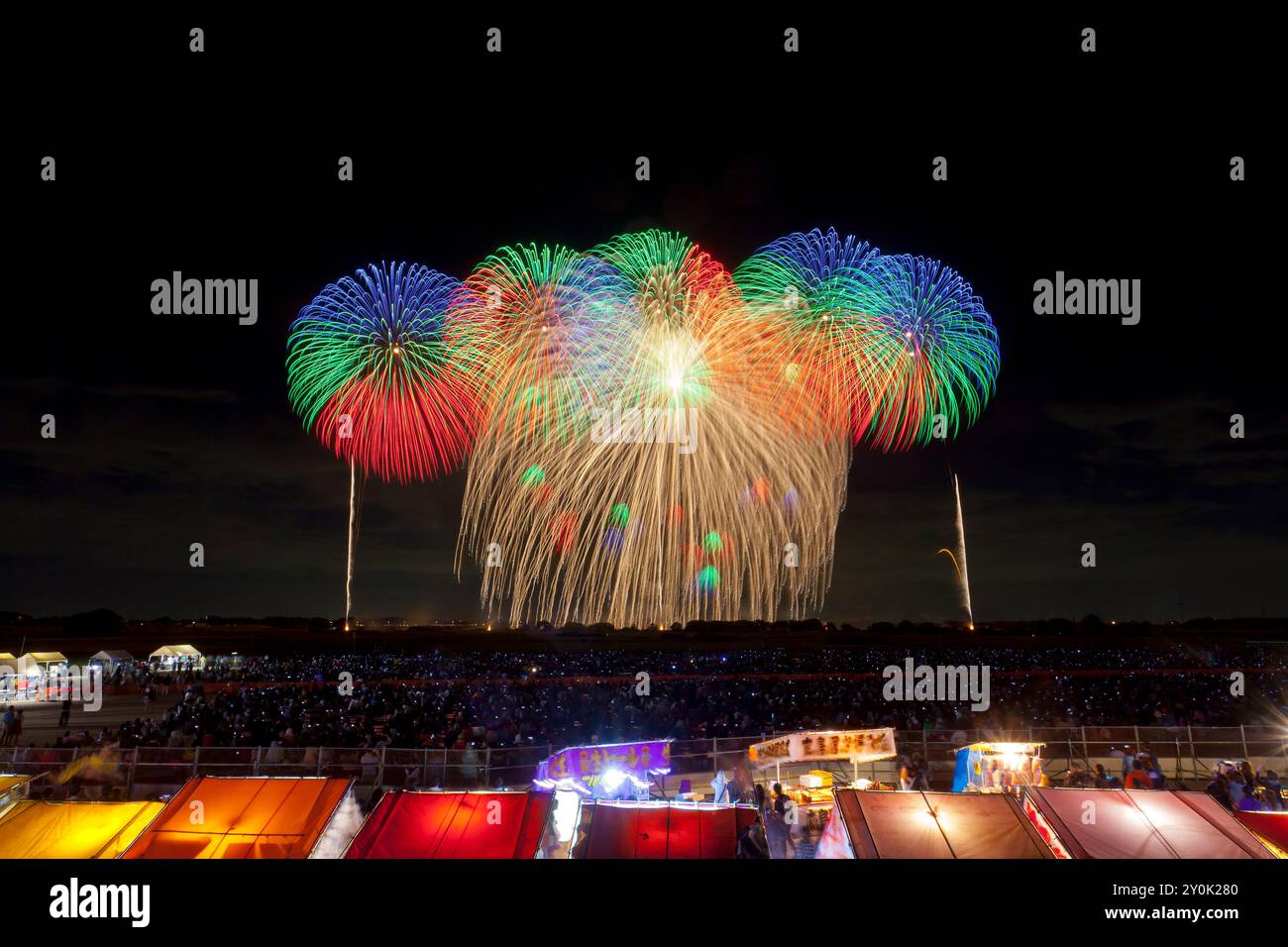 Kounosu fireworks display hi-res stock photography and images - Alamy
