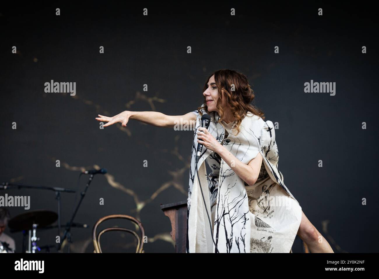 Paris, France. 25th Aug, 2024. Polly Jean Harvey, known as PJ Harvey ...