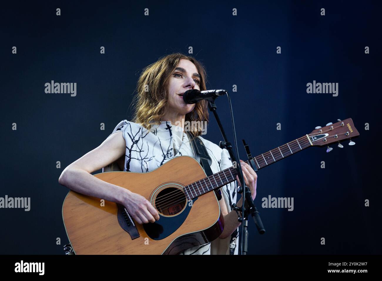 Paris, France. 25th Aug, 2024. Polly Jean Harvey, known as PJ Harvey ...