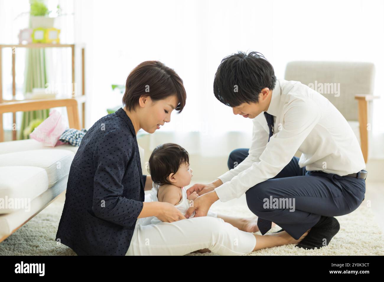 Child three years old profile hi-res stock photography and images - Alamy