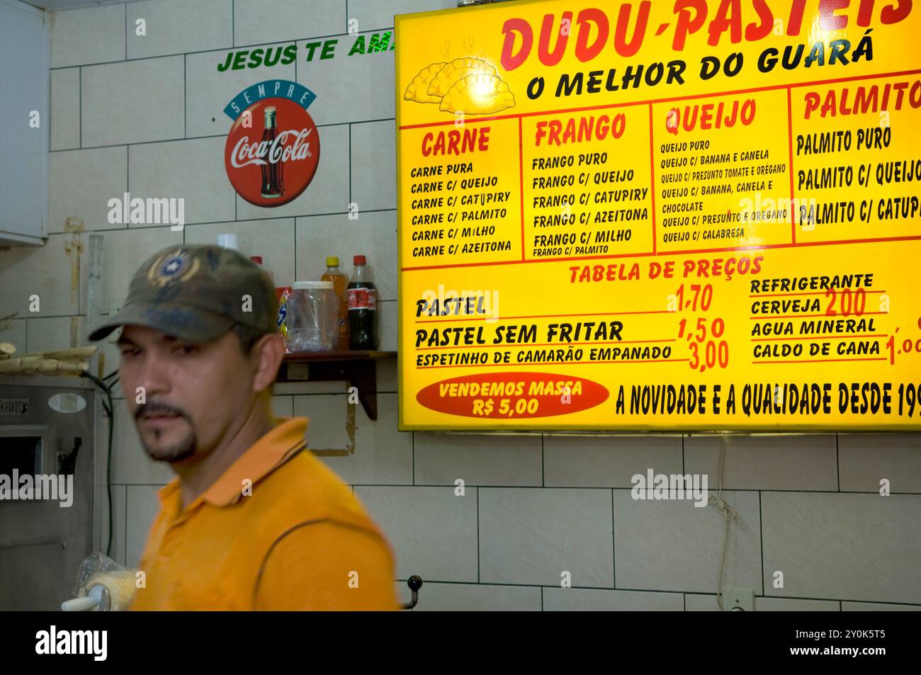 Brazilian pastel hi-res stock photography and images - Alamy