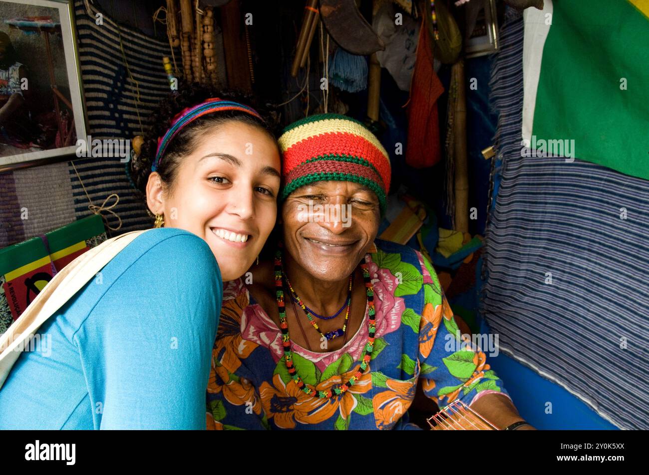 The Brazilian smile Stock Photo - Alamy