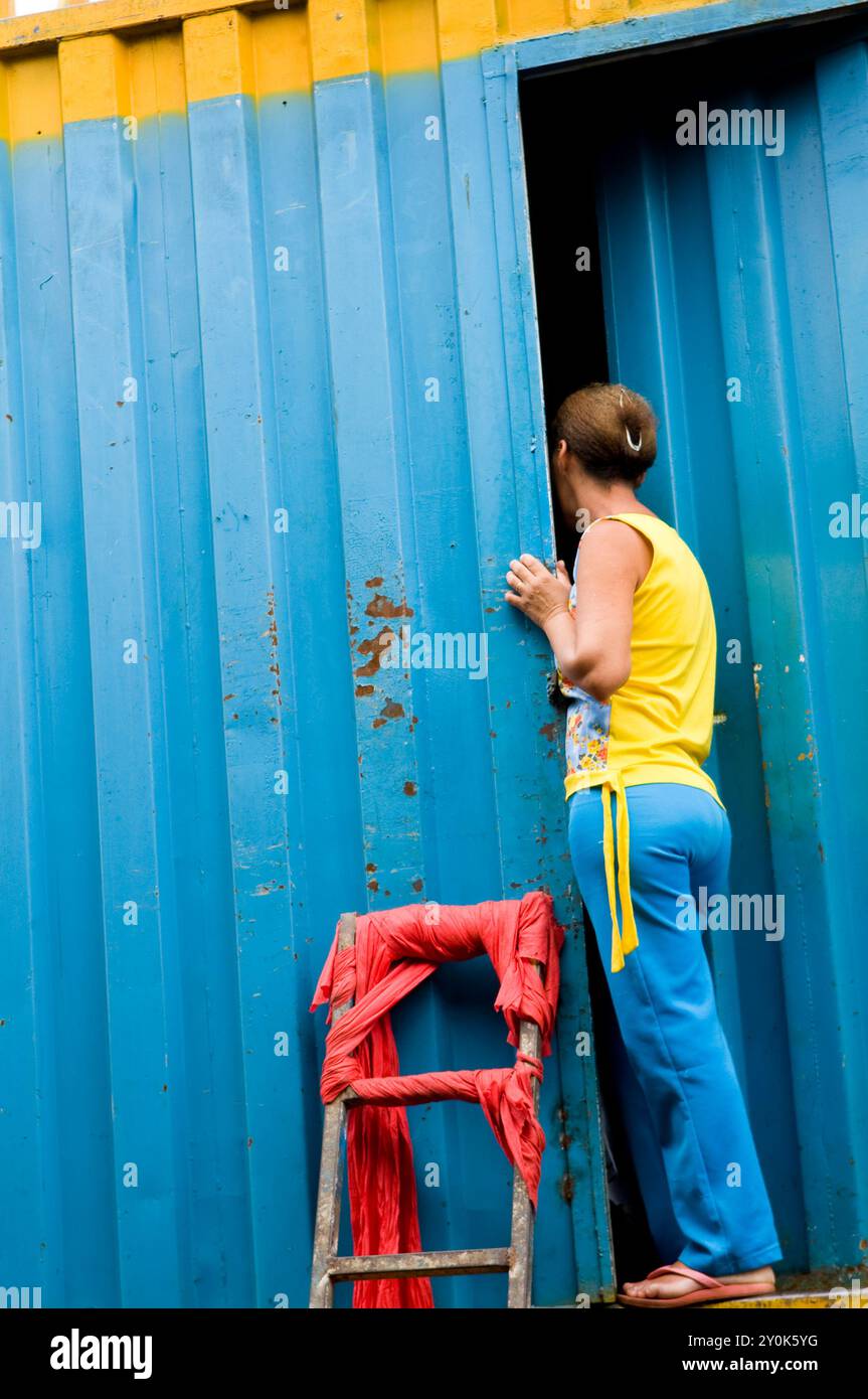 Brazilian colours in a local circus in Brasilia, Brazil Stock Photo - Alamy