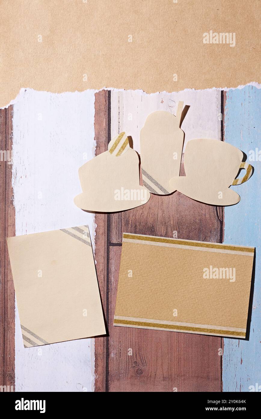 Photos pasted hi-res stock photography and images - Alamy