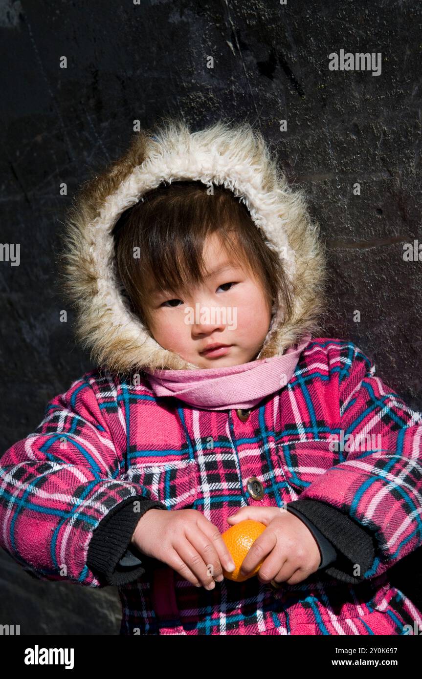 Portrait of a Chinese girl taken in Nanjing, China Stock Photo - Alamy