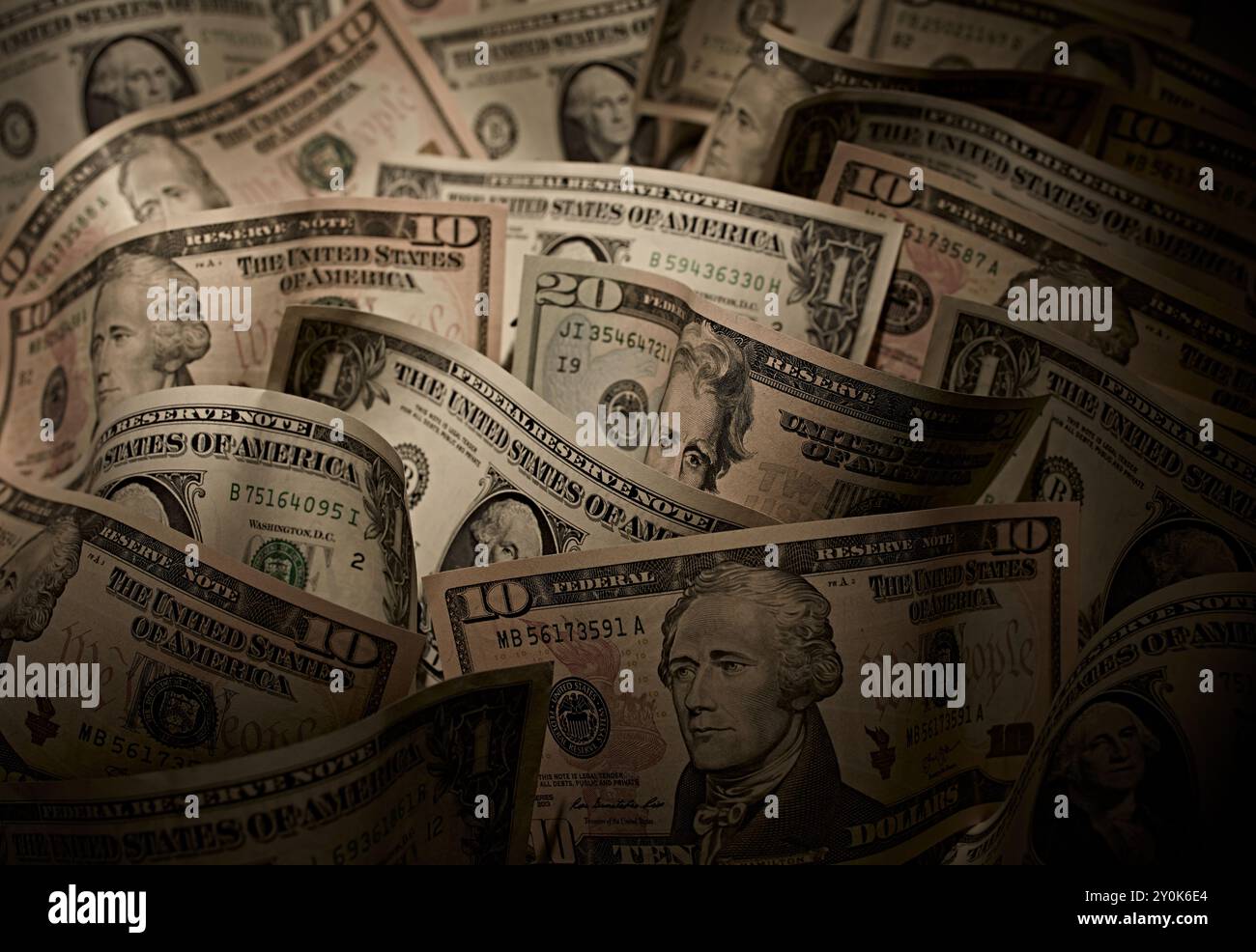 Large amounts of money Stock Photo - Alamy