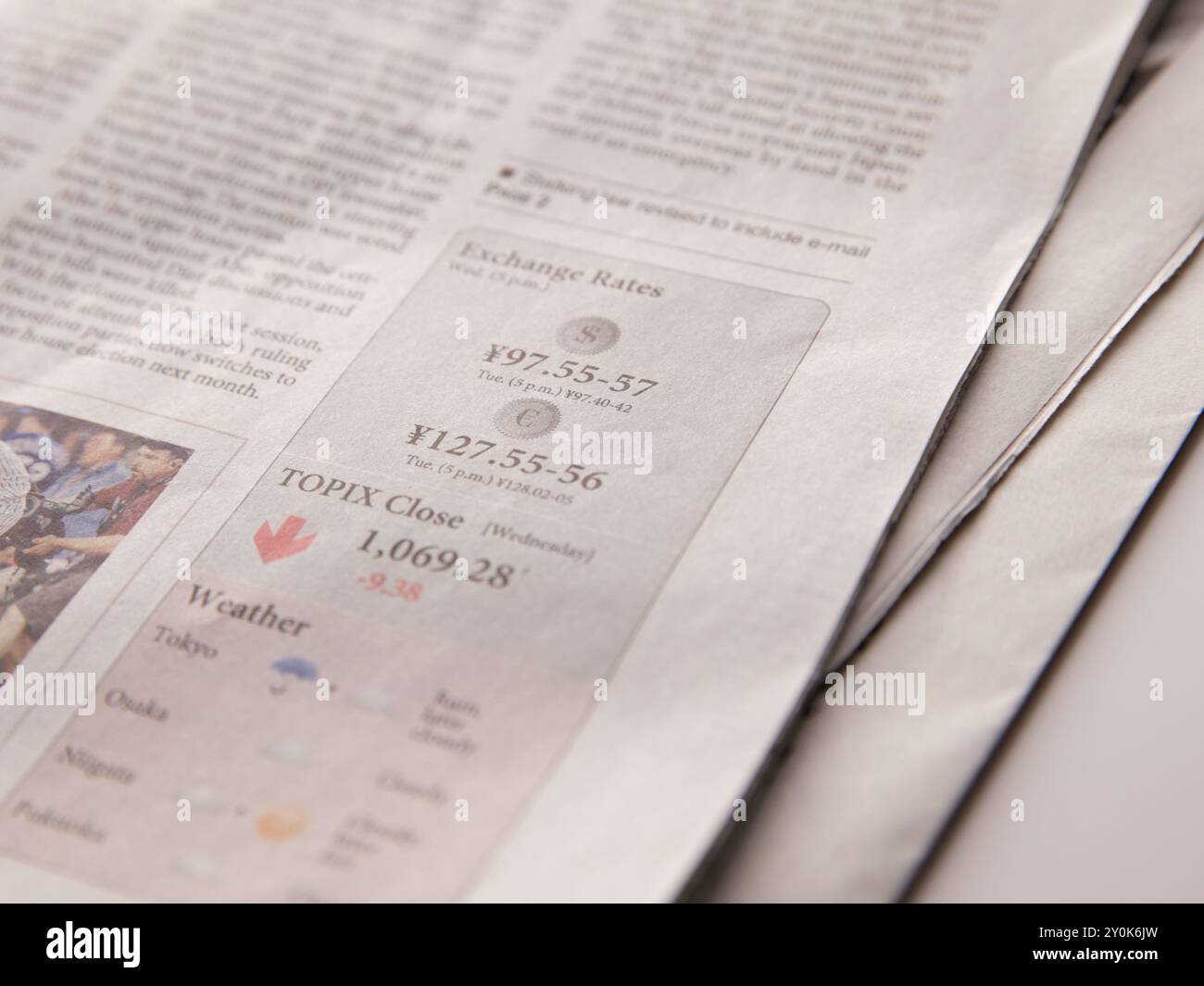 Still life with newspaper hi-res stock photography and images - Alamy