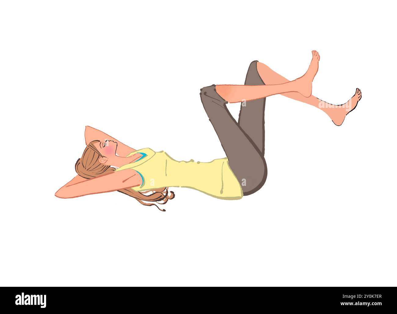 Bicycle lying down Cut Out Stock Images & Pictures - Alamy