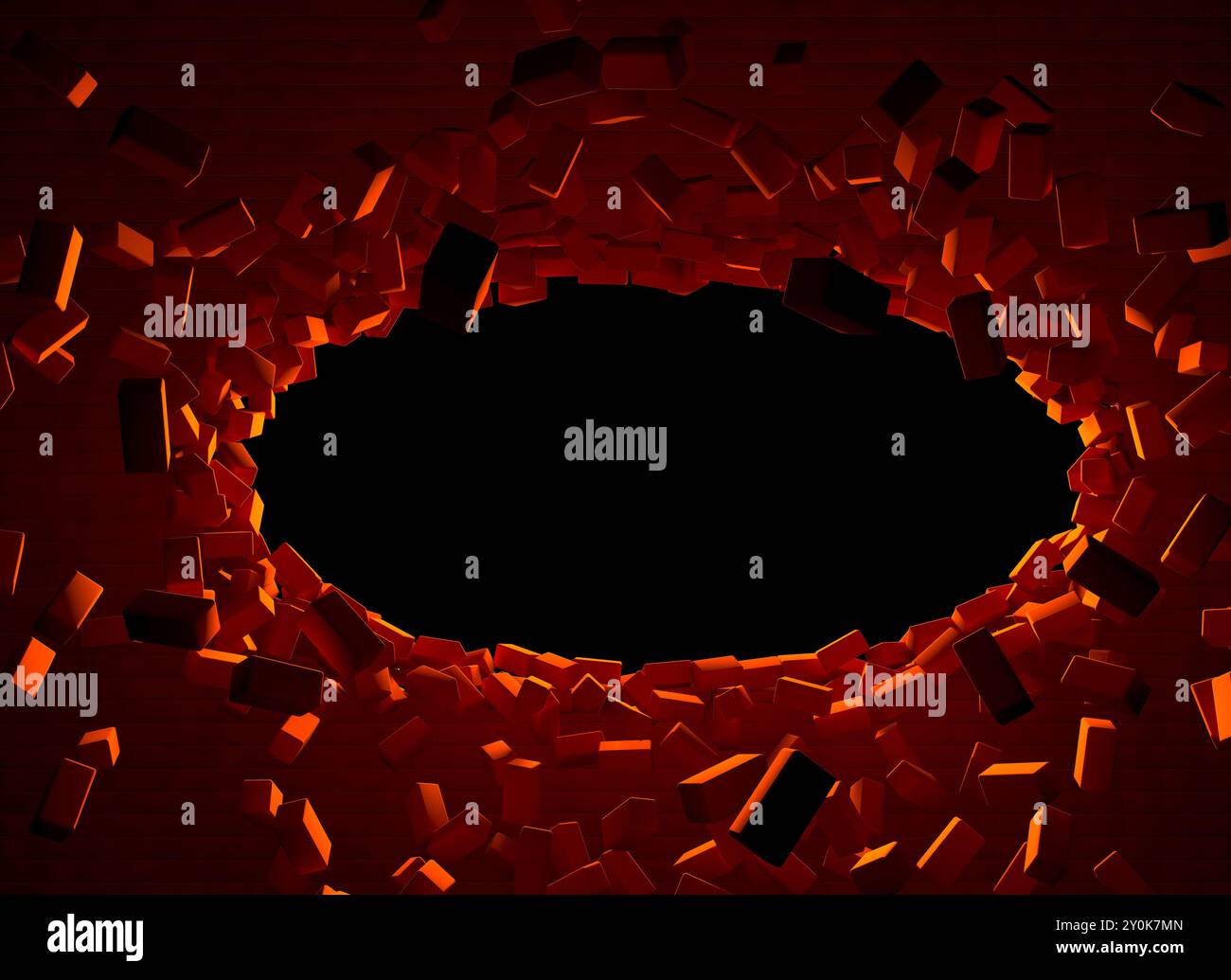 Perforated brick wall hi-res stock photography and images - Alamy