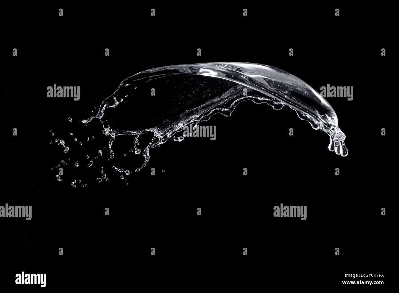 Water floating in the air Stock Photo - Alamy