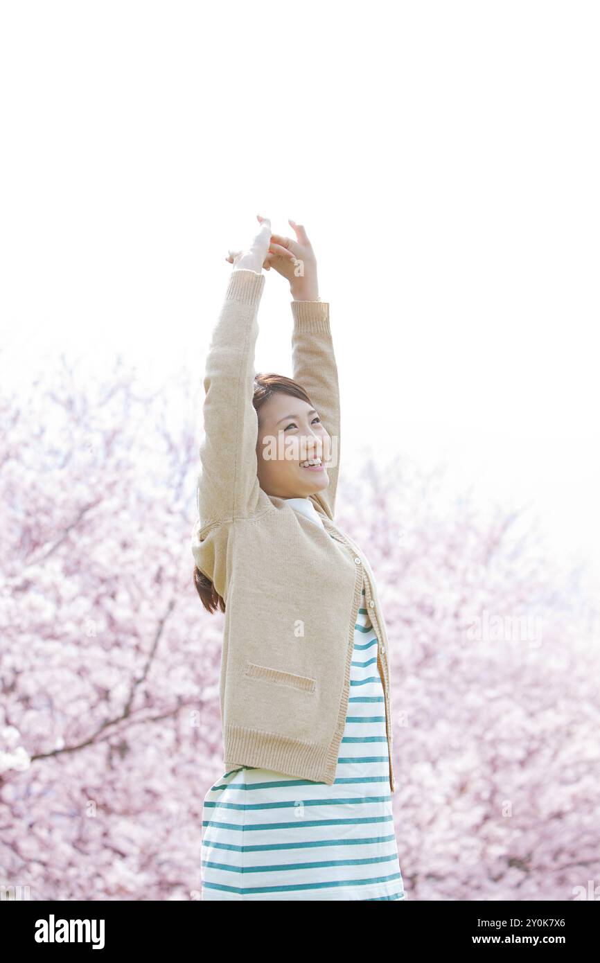 Stretching body and arm hi-res stock photography and images - Alamy