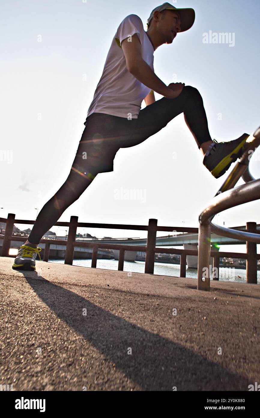 Full body stretching hi-res stock photography and images - Alamy