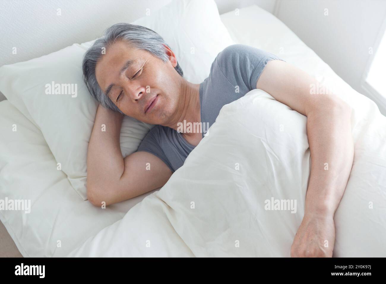 Bed birds eye view hi-res stock photography and images - Alamy