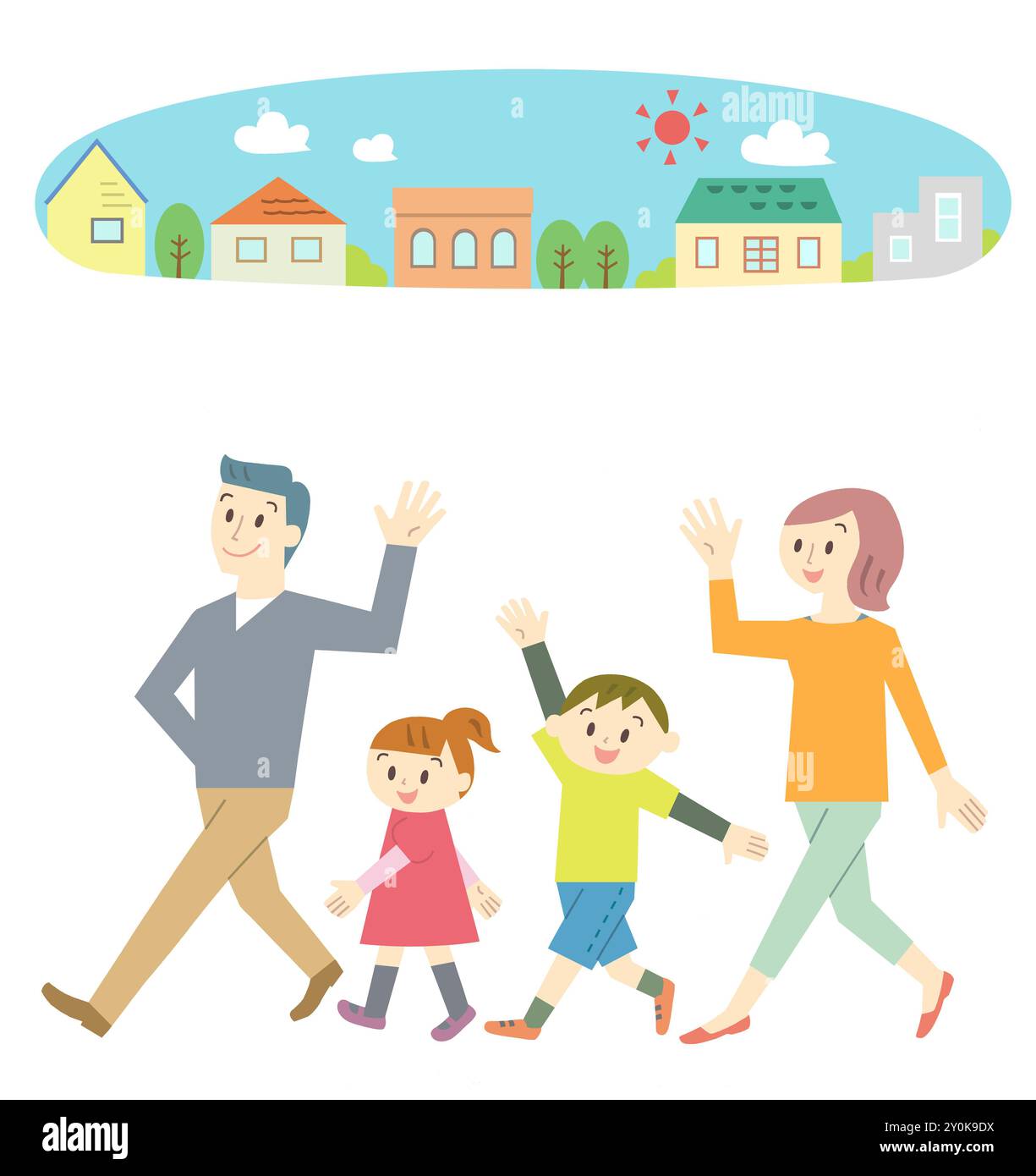 Girl adult walking Cut Out Stock Images & Pictures - Alamy