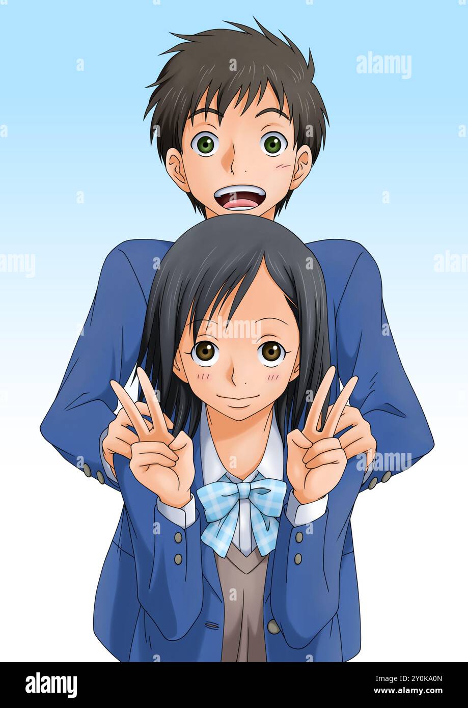 Two good friends Stock Photo - Alamy