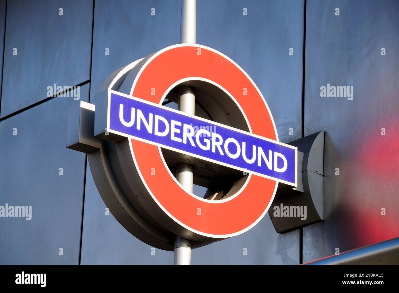 Shepherd's Bush underground station signs Stock Photo - Alamy