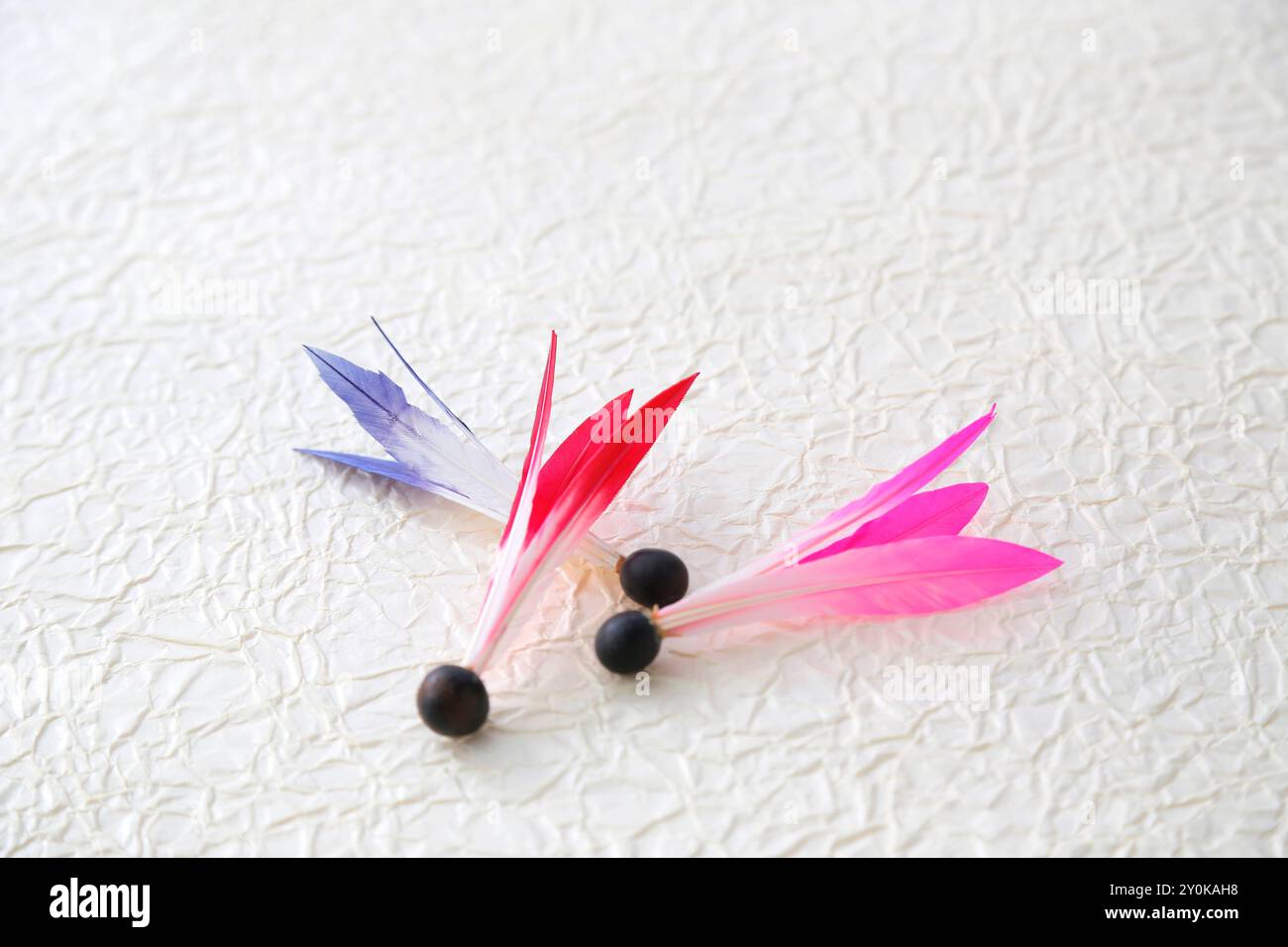 Shuttlecock of battledore Stock Photo - Alamy