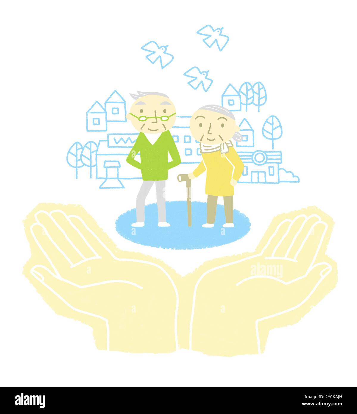 Protect older people hi-res stock photography and images - Alamy