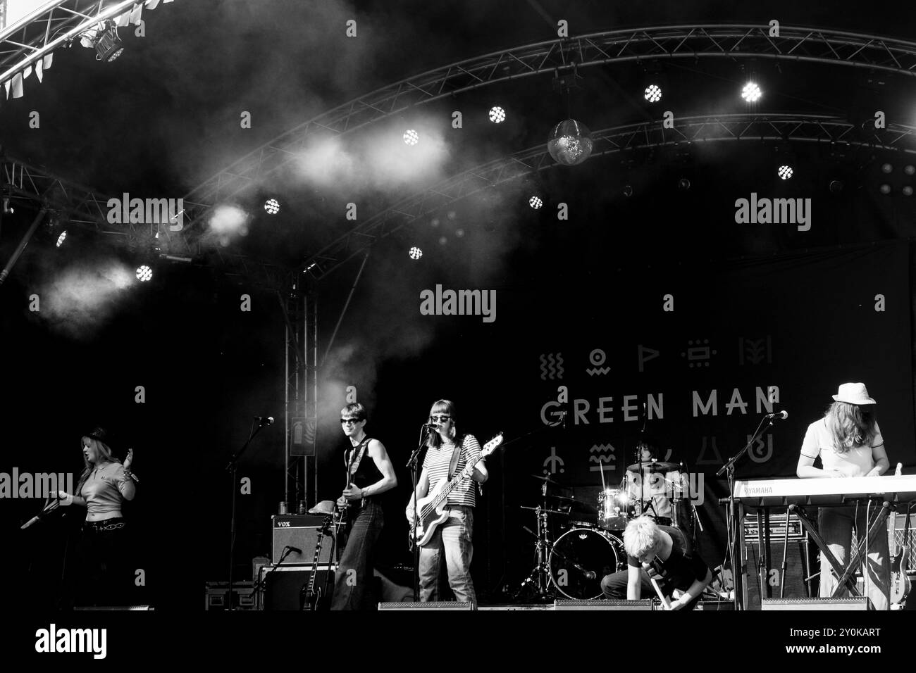 Man woman chainsaw band hi-res stock photography and images - Alamy