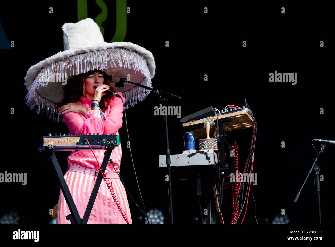 MERMAID CHUNKY, CONCERT, 2024: Freya Tate from the eccentric band ...