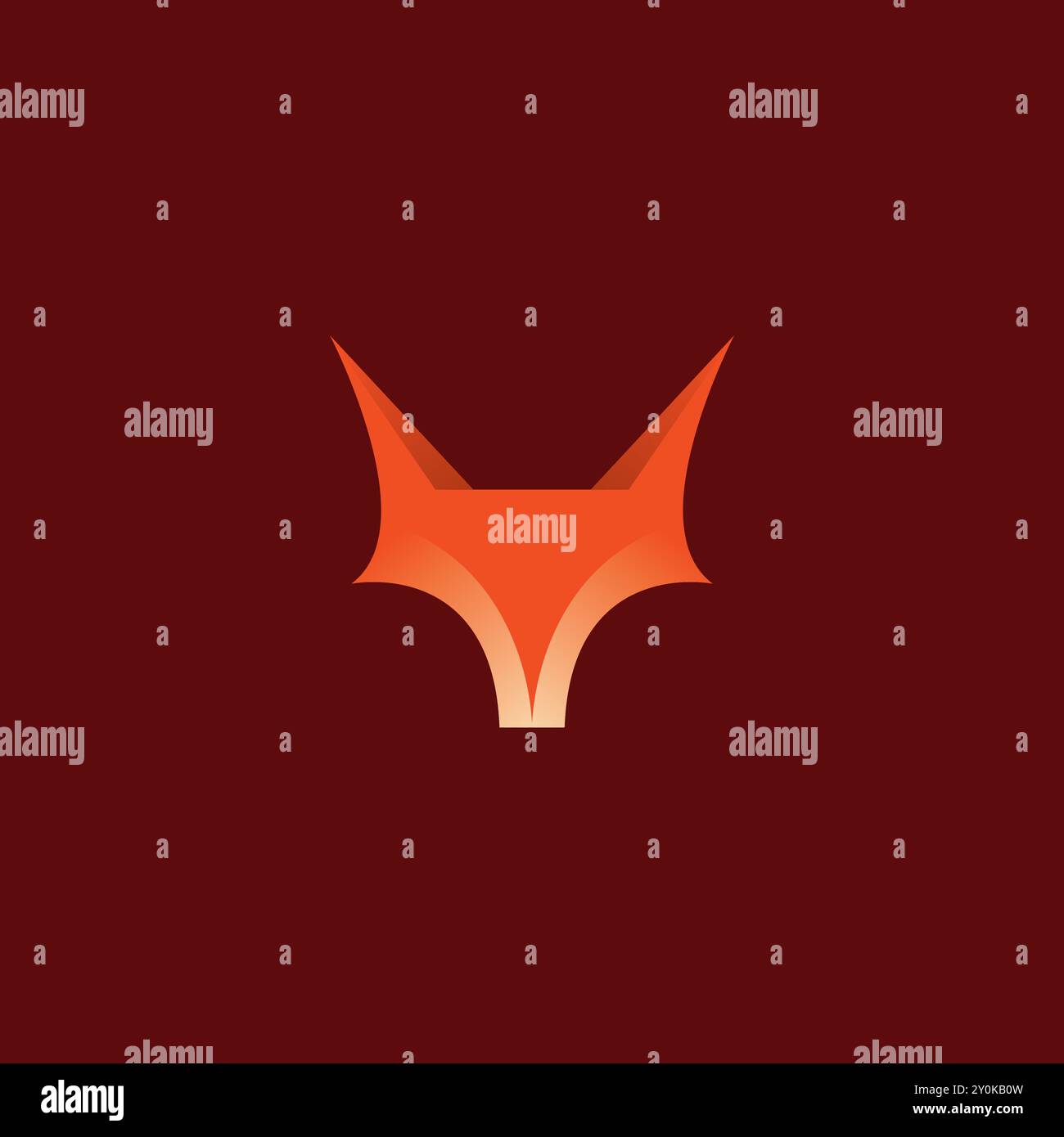 Fox Head Logo Vector. Foxy Icon Stock Vector Image & Art - Alamy