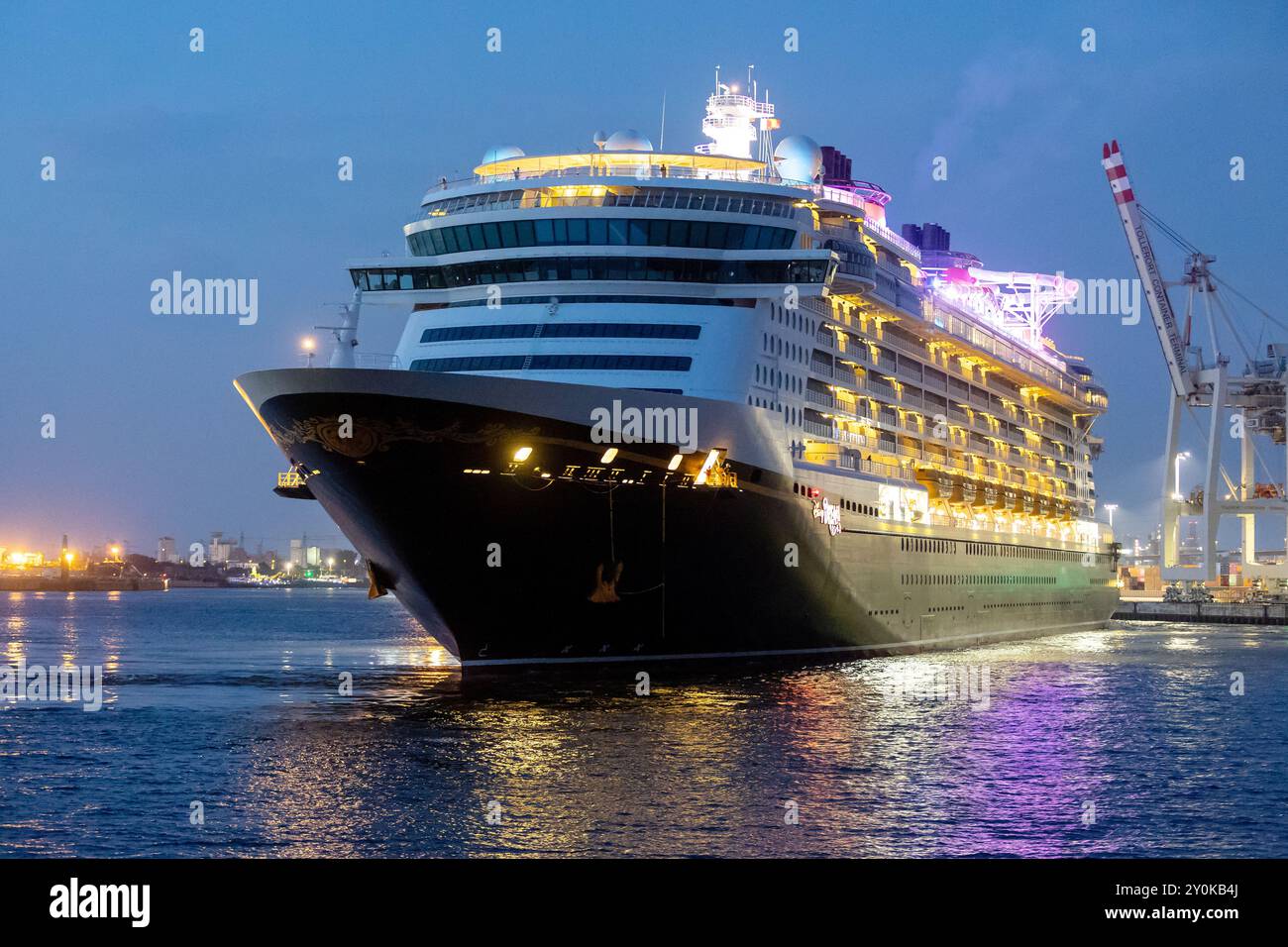 Hamburg, Germany. 03rd Sep, 2024. The cruise ship "Disney Dream ...